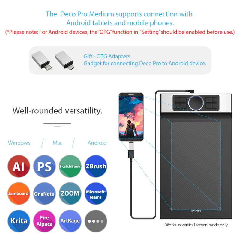XP-Pen Deco Pro S Drawing Tablet Graphics Tablet Animation Drawing ...