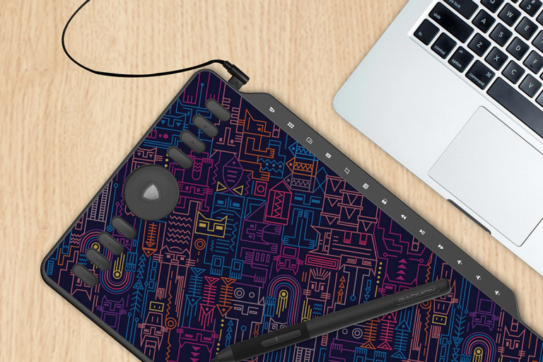 New addition GAOMON M1220 12 Inch Tilt Support Graphic Drawing Tablet ...