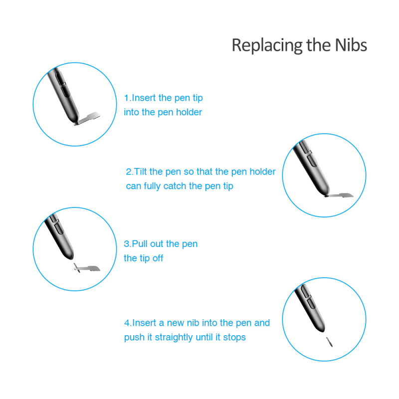 Veikk S640 Digital Drawing Tablet Graphic Tablet 8192 Levels Digital ...