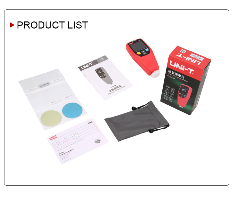 Car Paint Checker Device Thickness Gauge Tester Coating Meter UNI-T ...